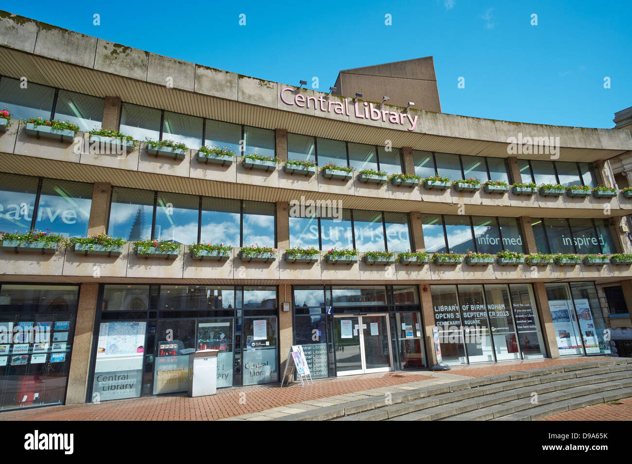Birmingham library facade hi-res stock photography and images - Alamy