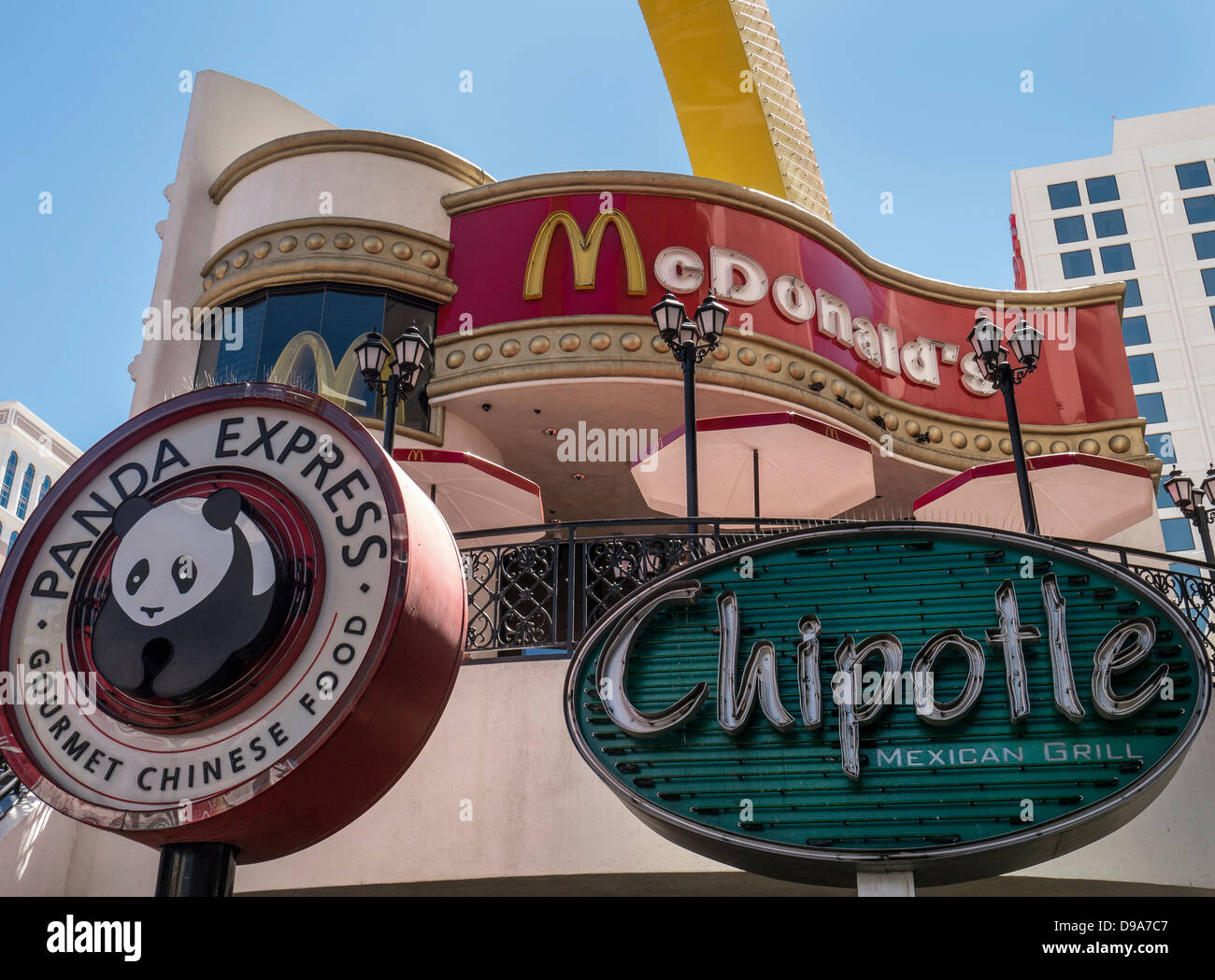 Fast Food Signs Stock Photos & Fast Food Signs Stock Images - Alamy