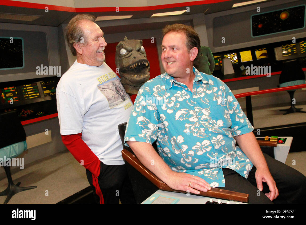 Bobby Clark and Mark Allen Shepherd attend the Star Trek Event 'Gorns ...