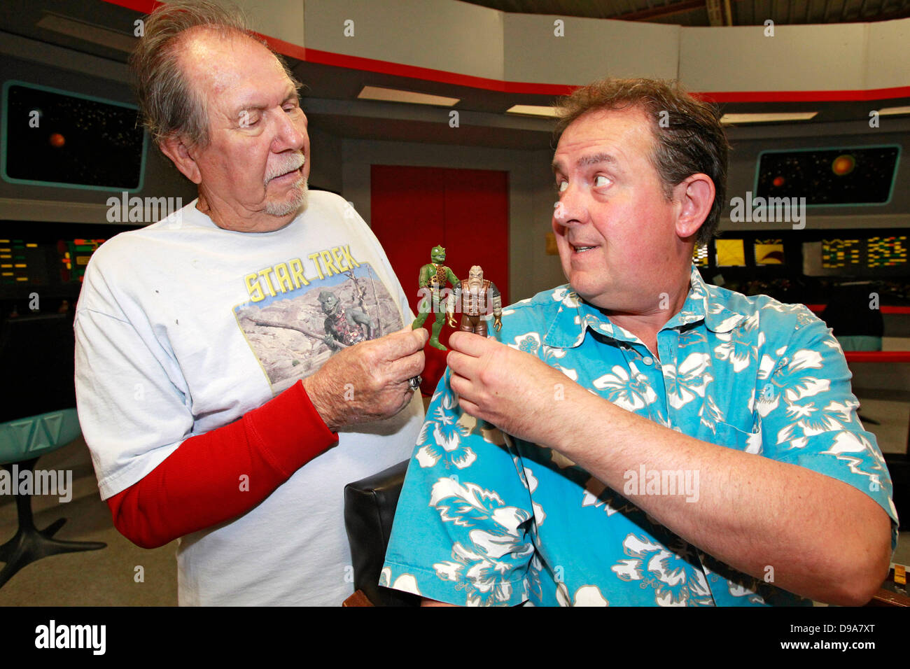 Bobby Clark and Mark Allen Shepherd attend the Star Trek Event 'Gorns ...