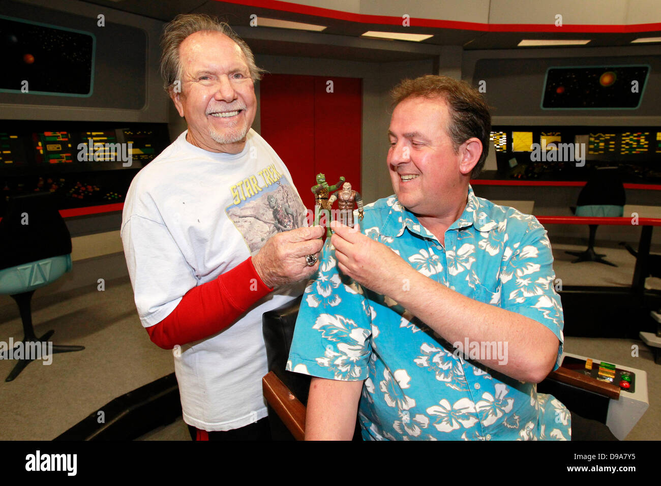 Bobby Clark and Mark Allen Shepherd attend the Star Trek Event 'Gorns ...