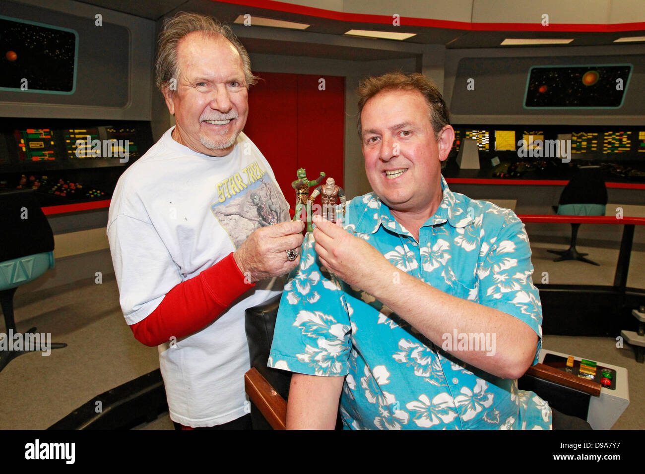 Bobby Clark and Mark Allen Shepherd attend the Star Trek Event 'Gorns ...