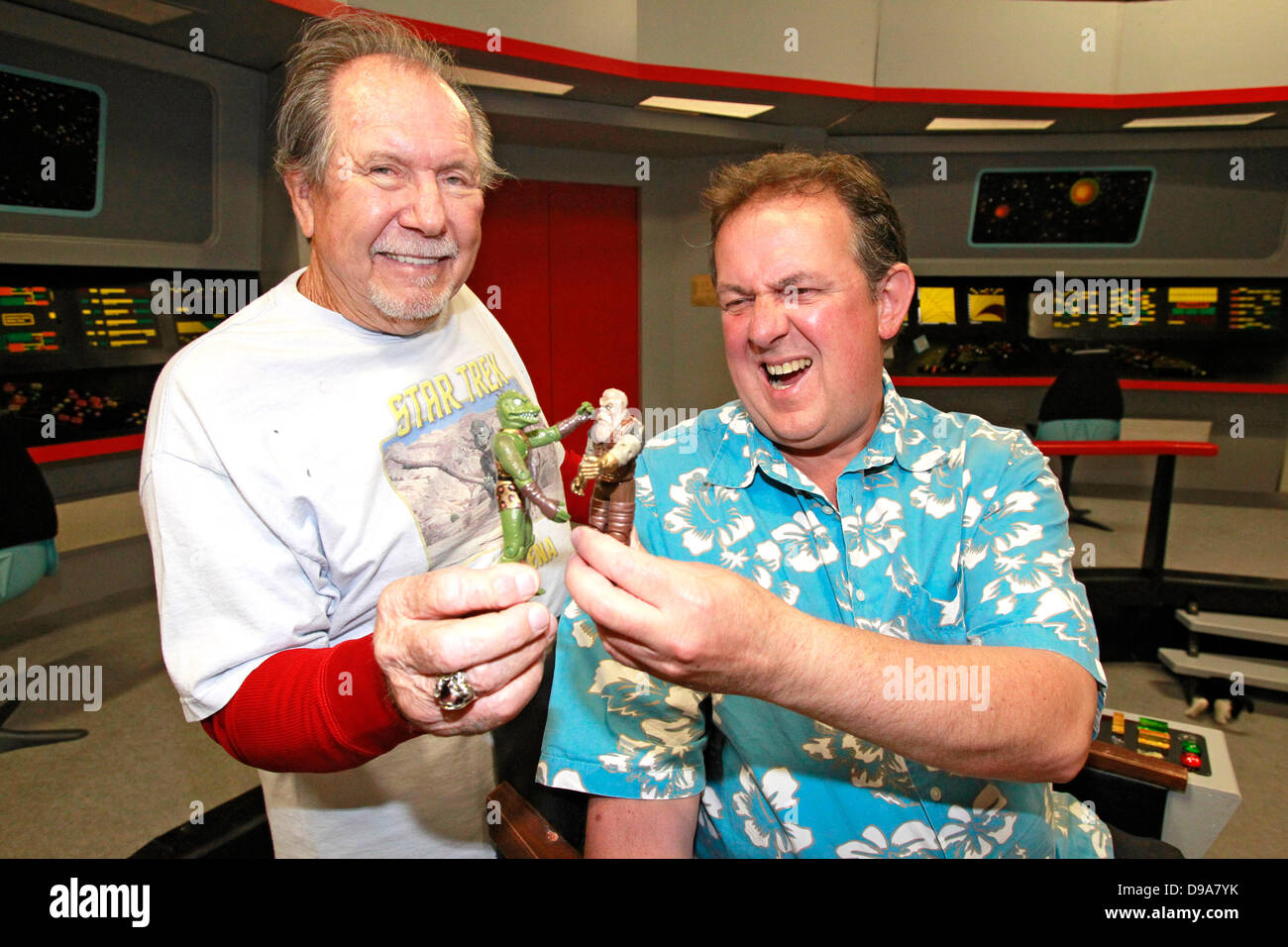 Bobby Clark and Mark Allen Shepherd attend the Star Trek Event 'Gorns ...