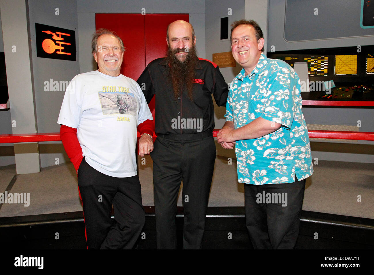 Bobby Clark, Martin Netter and Mark Allen Shepherd attend the Star Trek ...