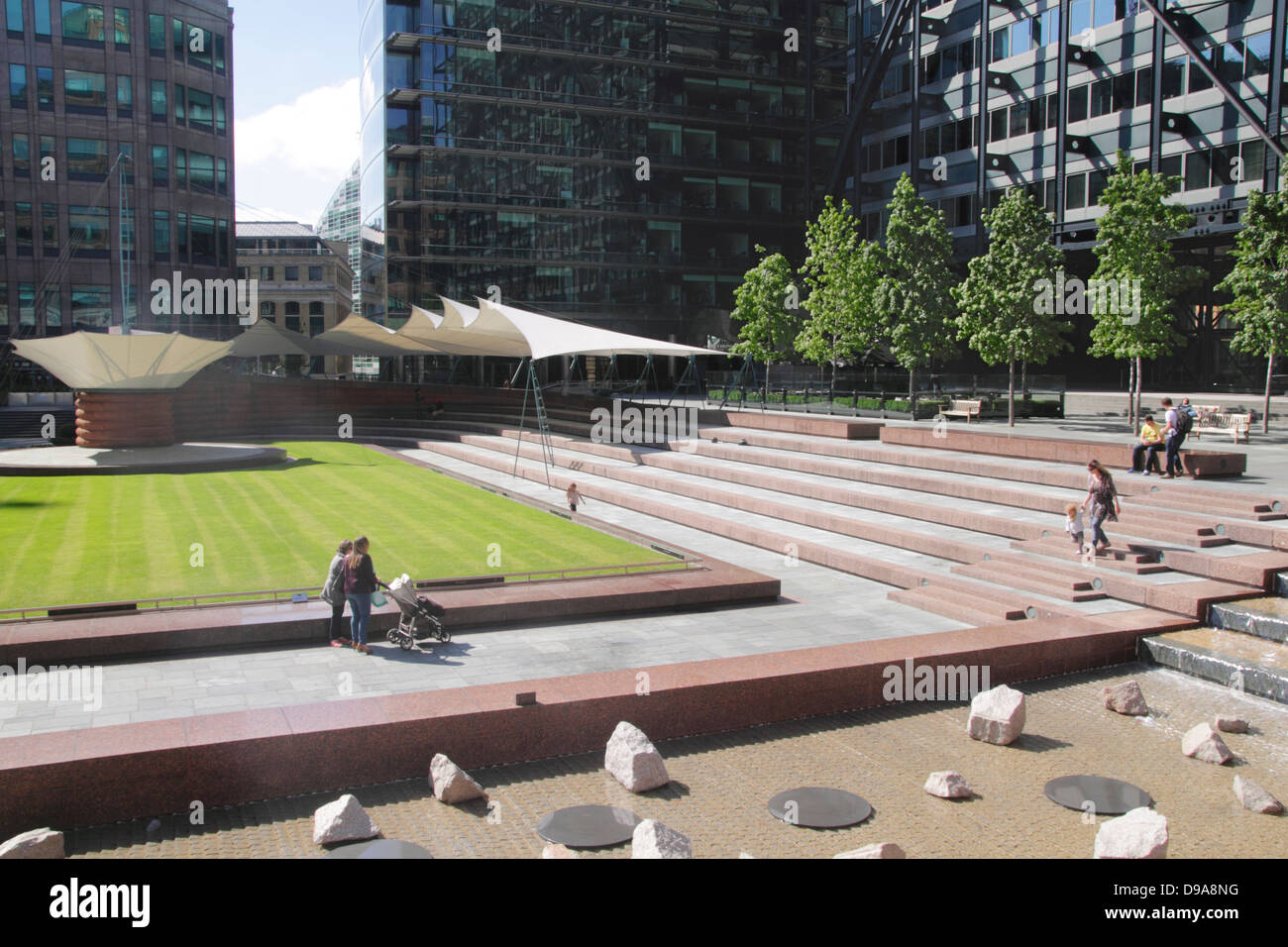 Exchange Square Broadgate in the City of London Stock Photo - Alamy