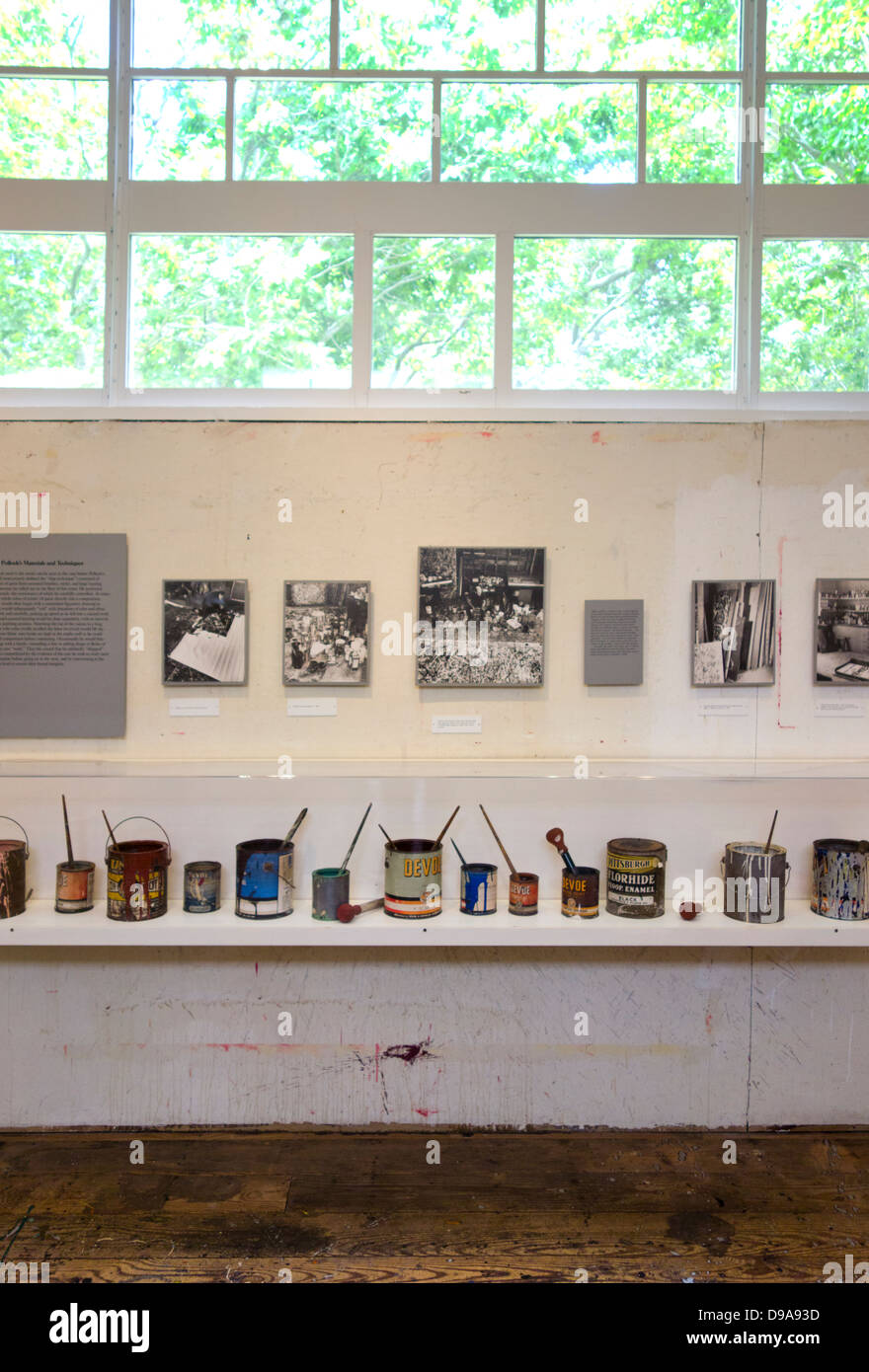 Pollock Krasner house and study center Stock Photo - Alamy