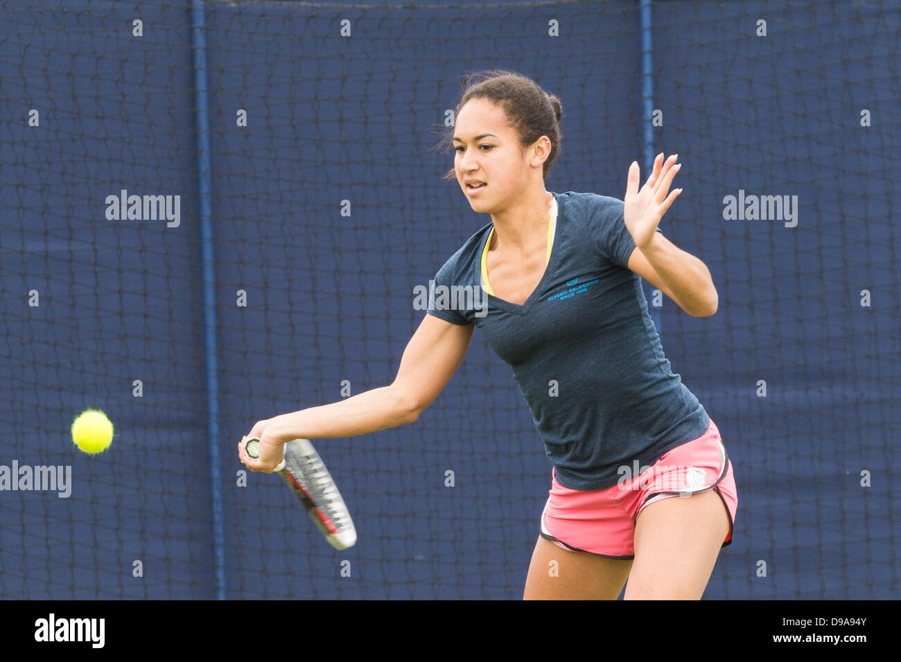 Heather Watson Hitting High Resolution Stock Photography and Images - Alamy