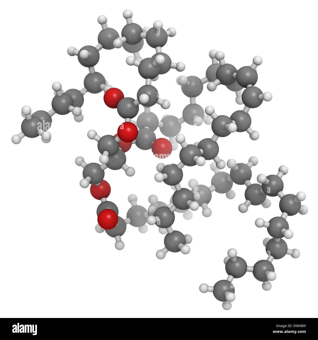 Saturated animal fat triglyceride molecule. These fat molecules are ...
