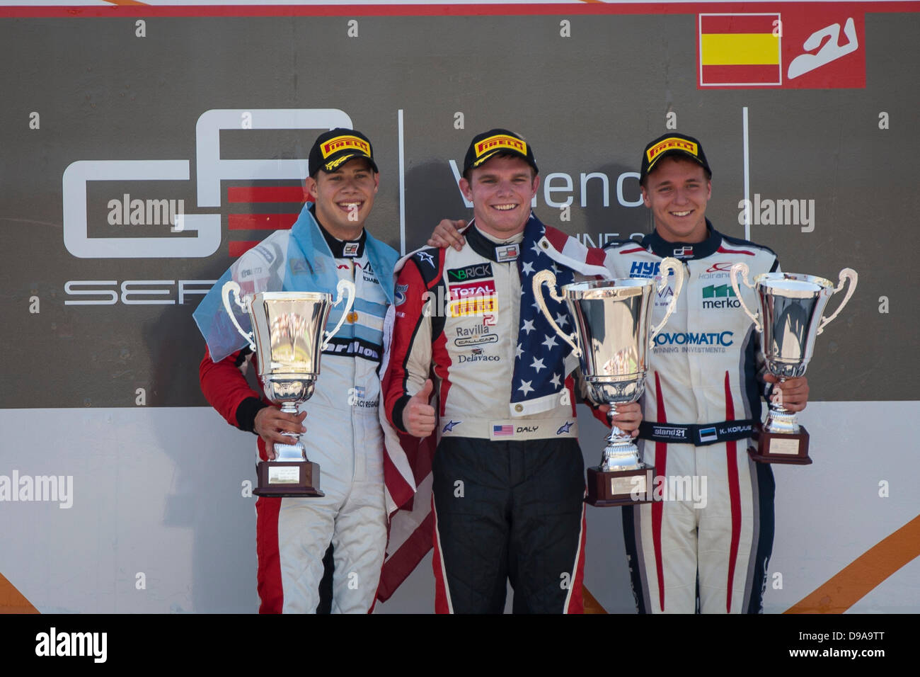 Race Day for Round 2 of the 2013 GP3 Series. 16th June, 2013. Circuit ...