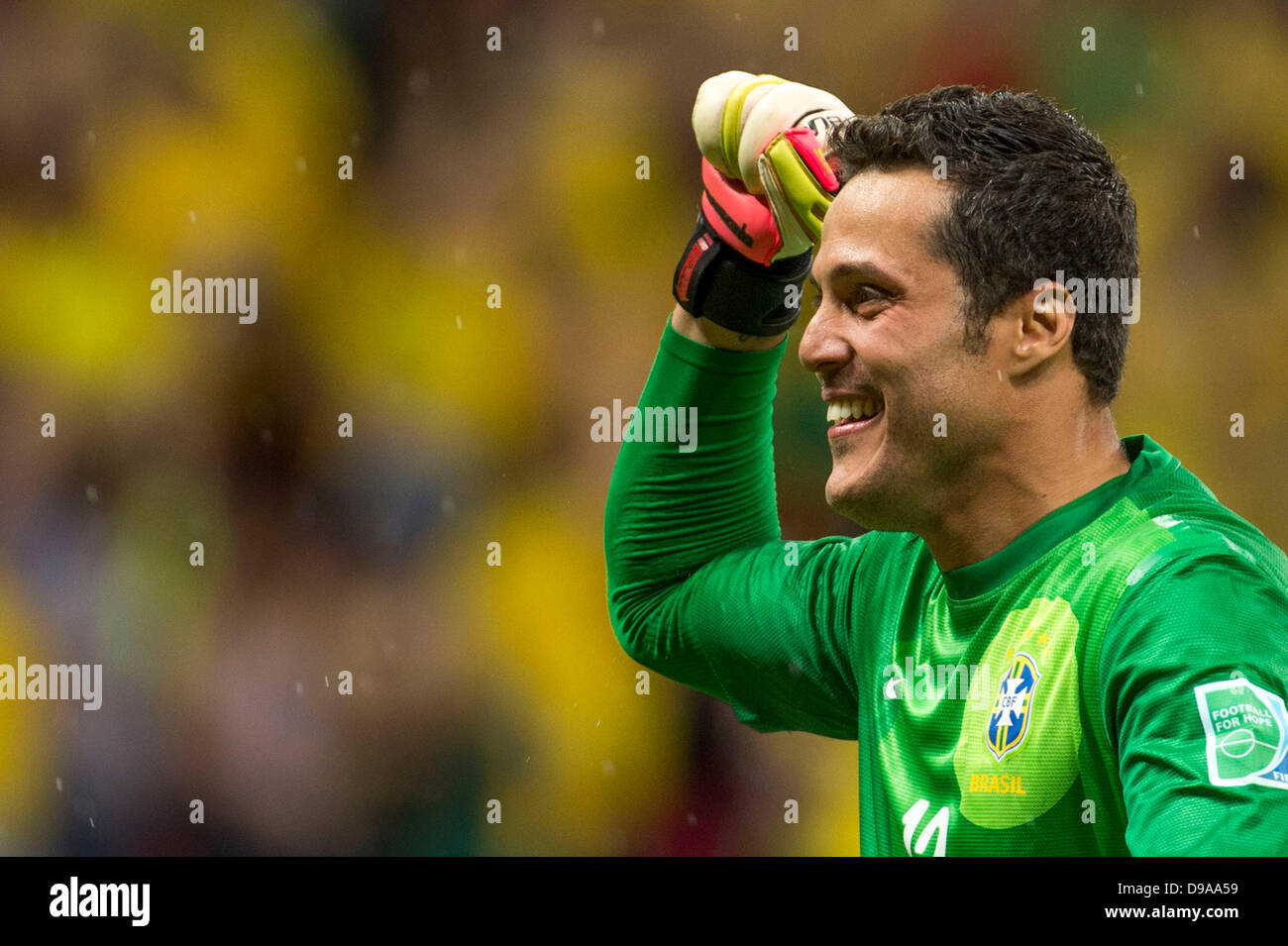 Julio Cesar (BRA), JUNE 15, 2013 - Football / Soccer : Julio Cesar of ...