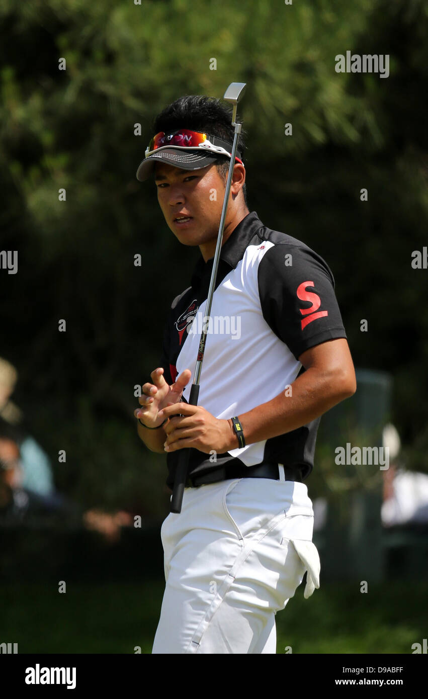 Merion Golf Club, Haverford Township, Delaware Country, Pennsylvania, USA. 16th June, 2013 ...