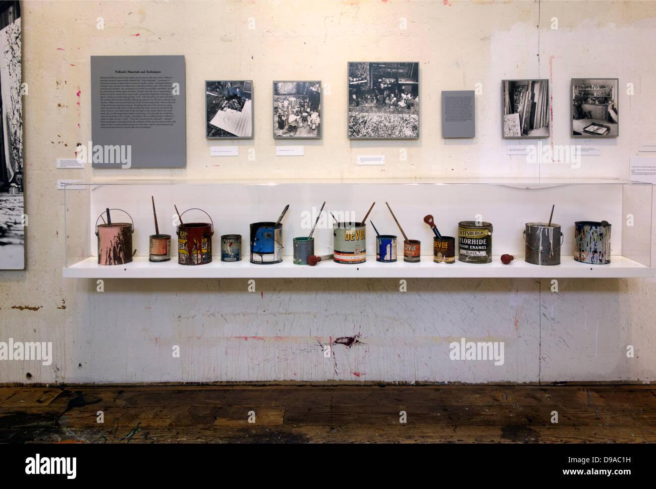 Pollock Krasner house and study center Stock Photo - Alamy