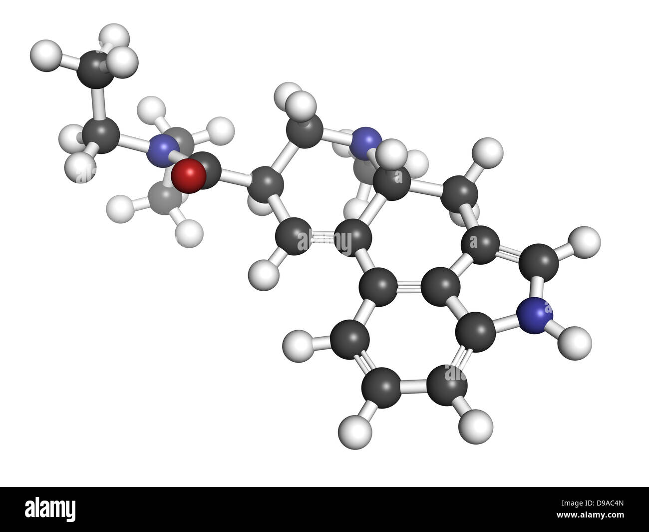 Lysergic acid diethylamide molecule hi-res stock photography and images ...