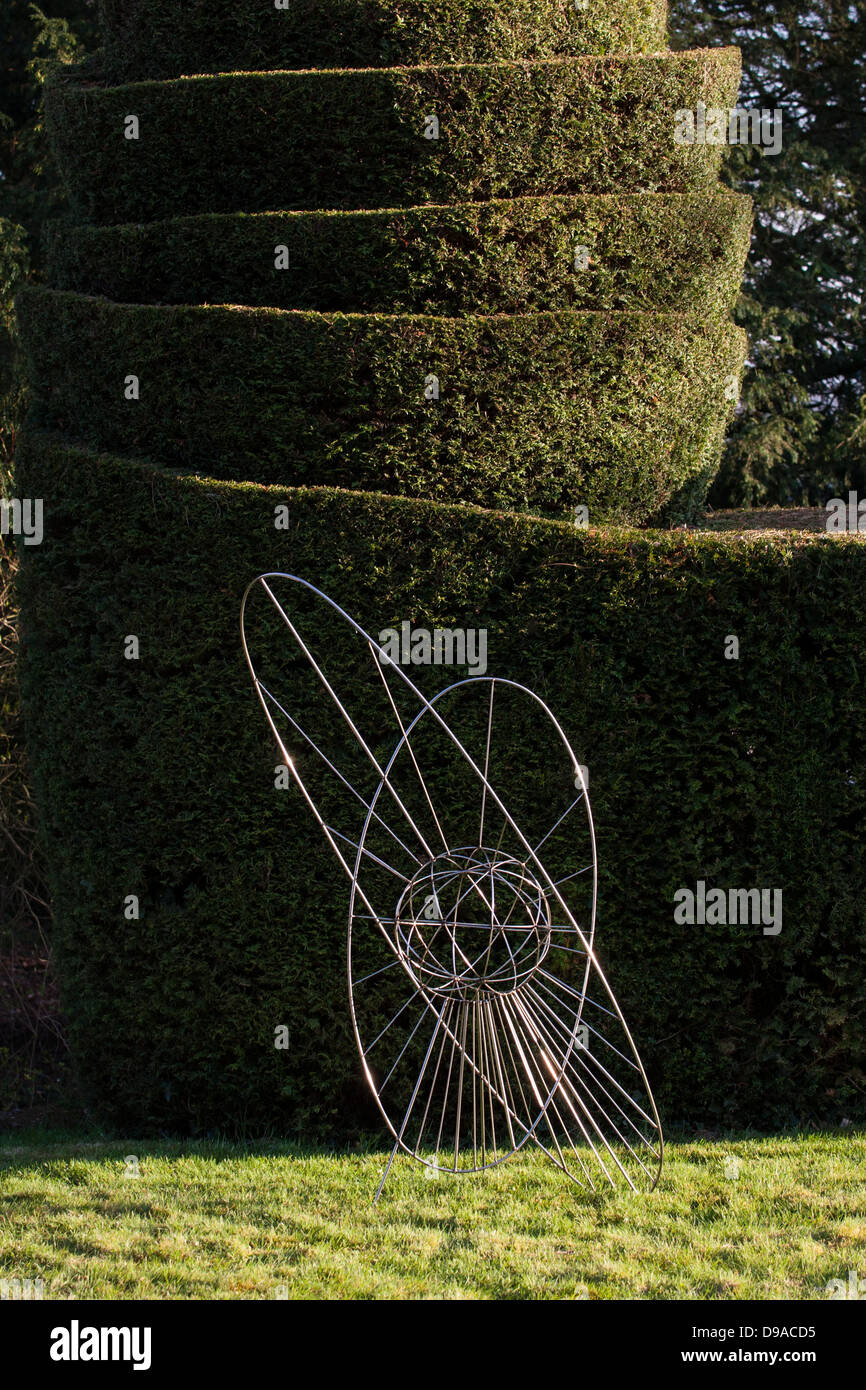Orbits by Jude Heaton. Wyndcliffe Court Sculpture Garden (now closed ...