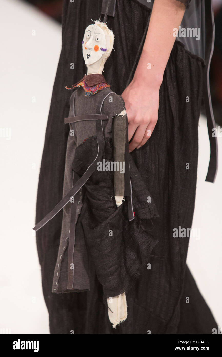 Models on the catwalk, UCA Rochester. Graduate Fashion Week 2013 Stock ...