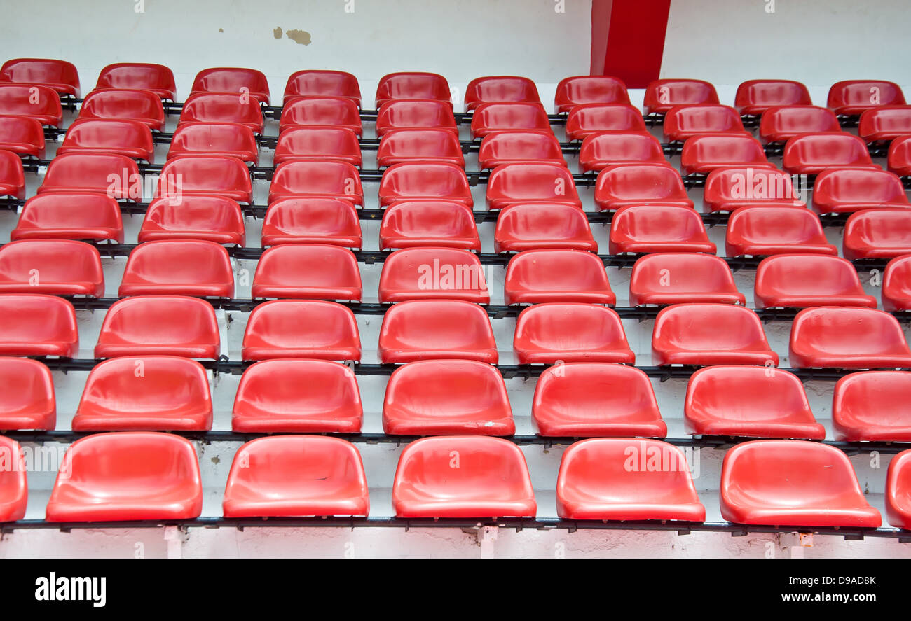 empty chair in soccer stadium Stock Photo - Alamy