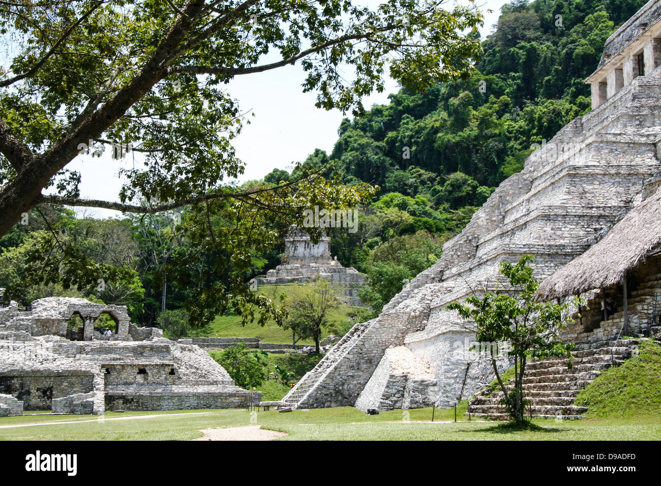 The ruins at Palanque Stock Photo - Alamy