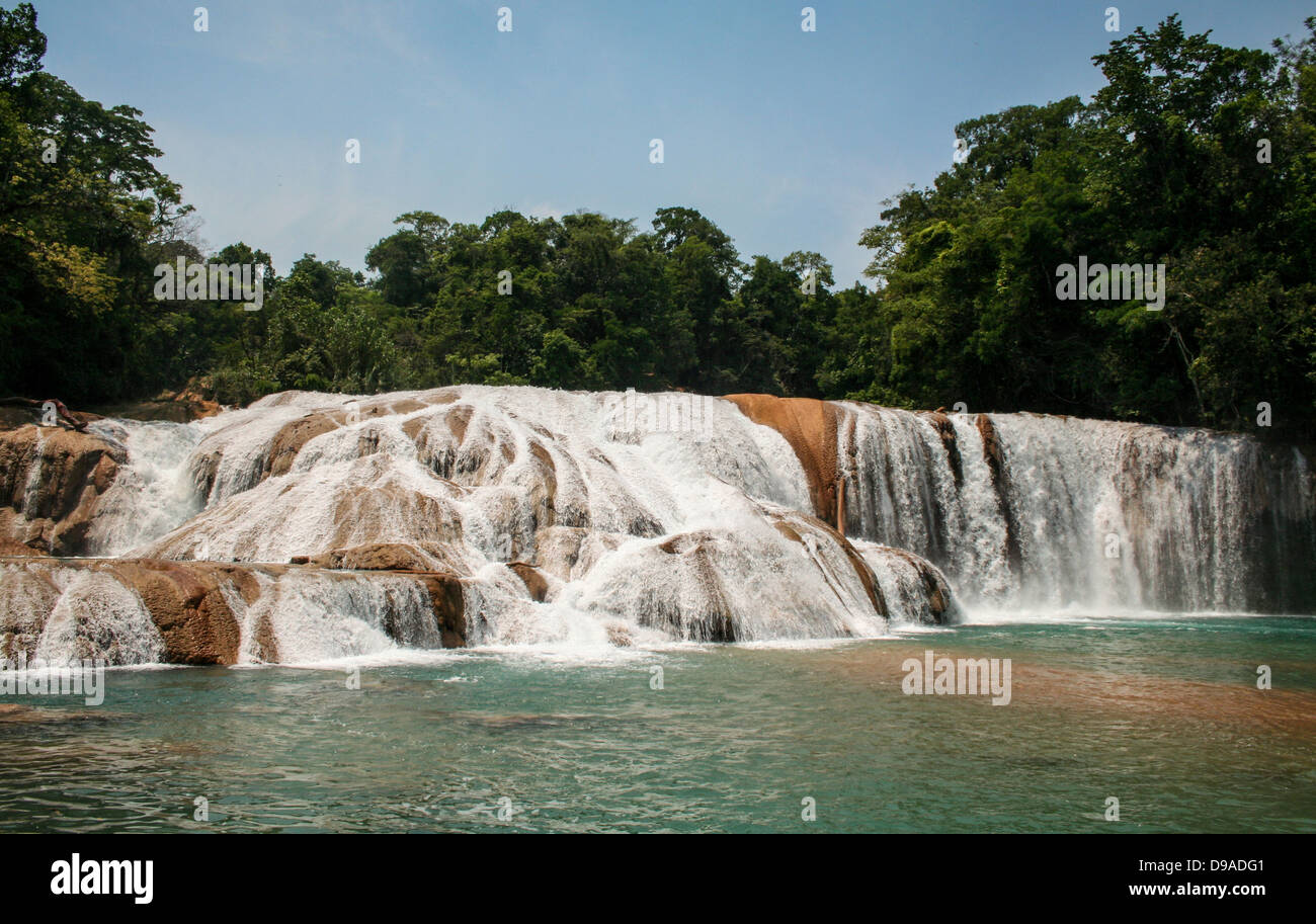 Agua azul mexico hi-res stock photography and images - Alamy