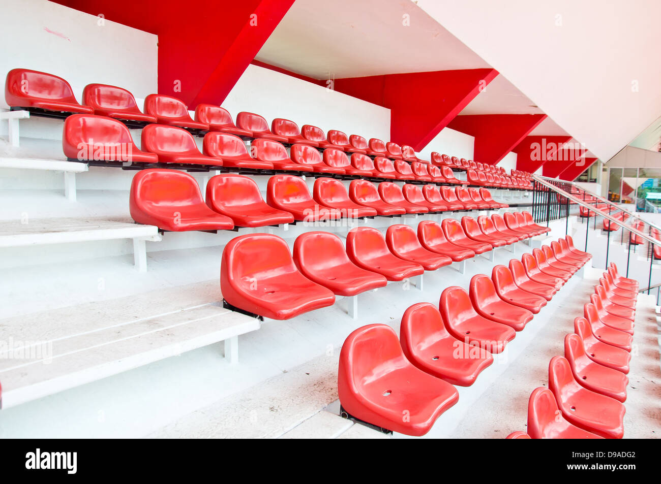 empty chair in soccer stadium Stock Photo - Alamy