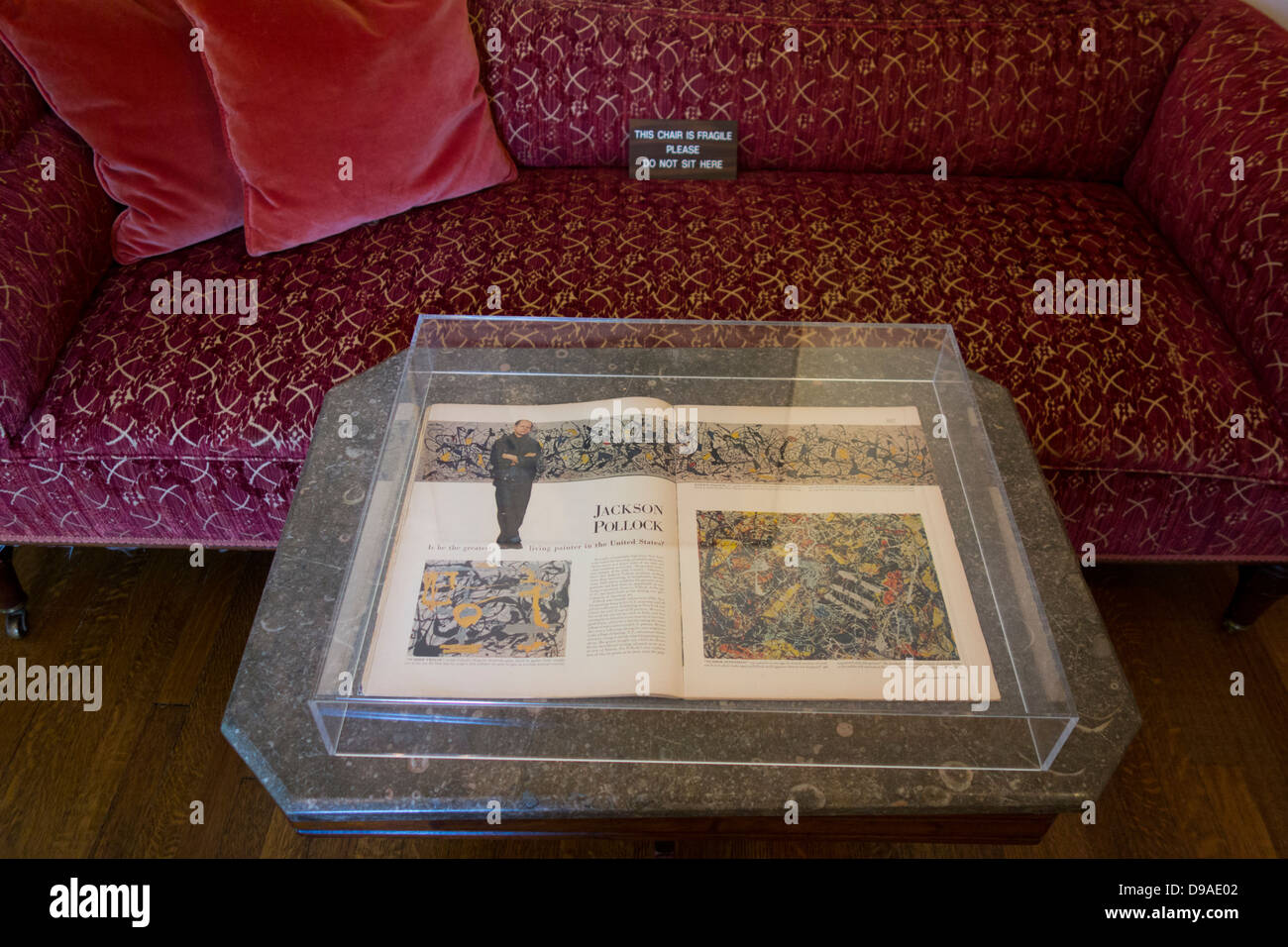 Jackson pollock home hi-res stock photography and images - Alamy