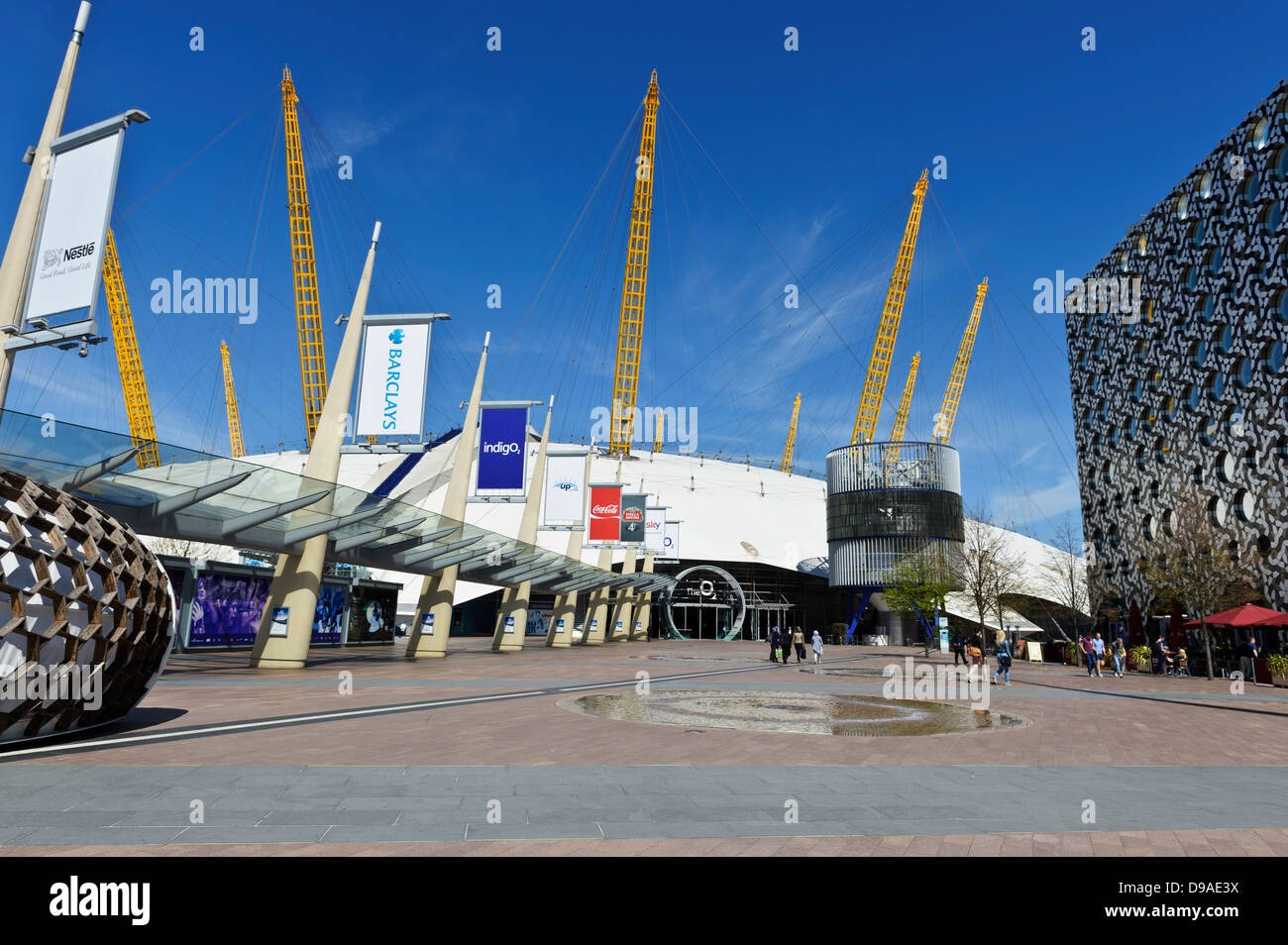 Millennium dome known as O2 Arena, London, England, United Kingdom ...
