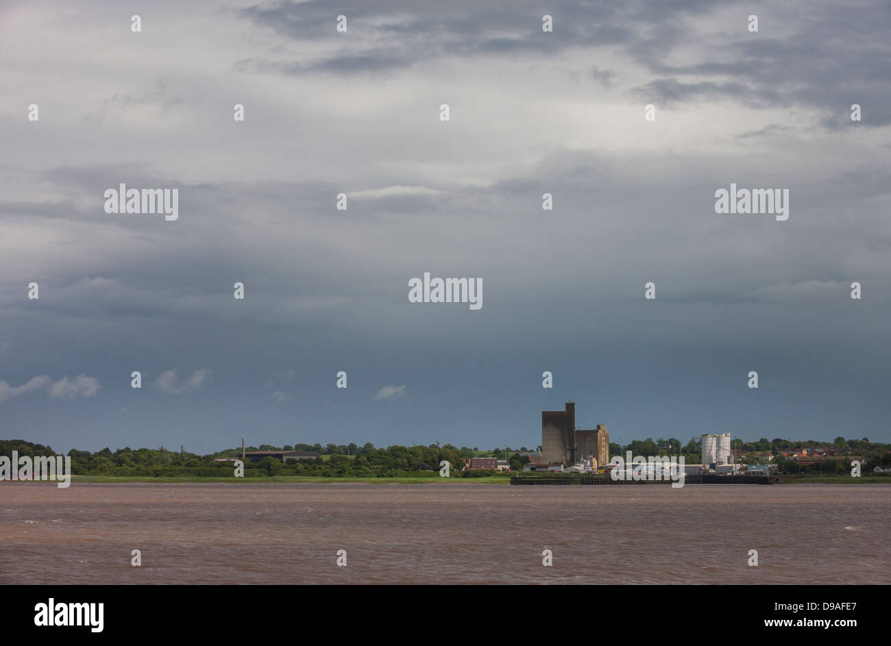 Sharpness Docks on the river Severn, still a working port ...