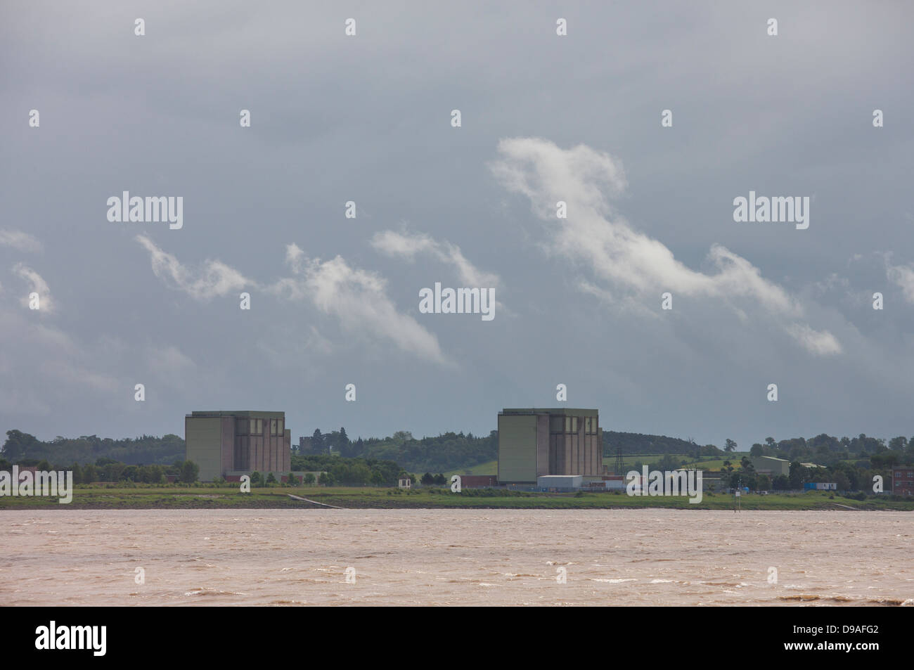 Berkeley nuclear power station, The UK's first Stock Photo - Alamy
