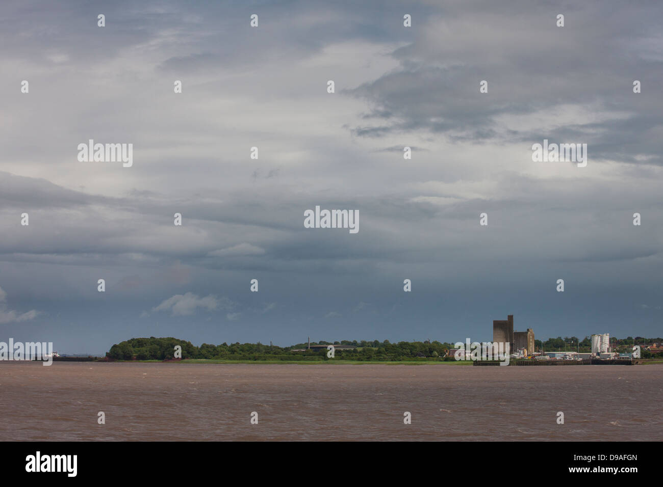 Sharpness Docks on the river Severn Stock Photo - Alamy