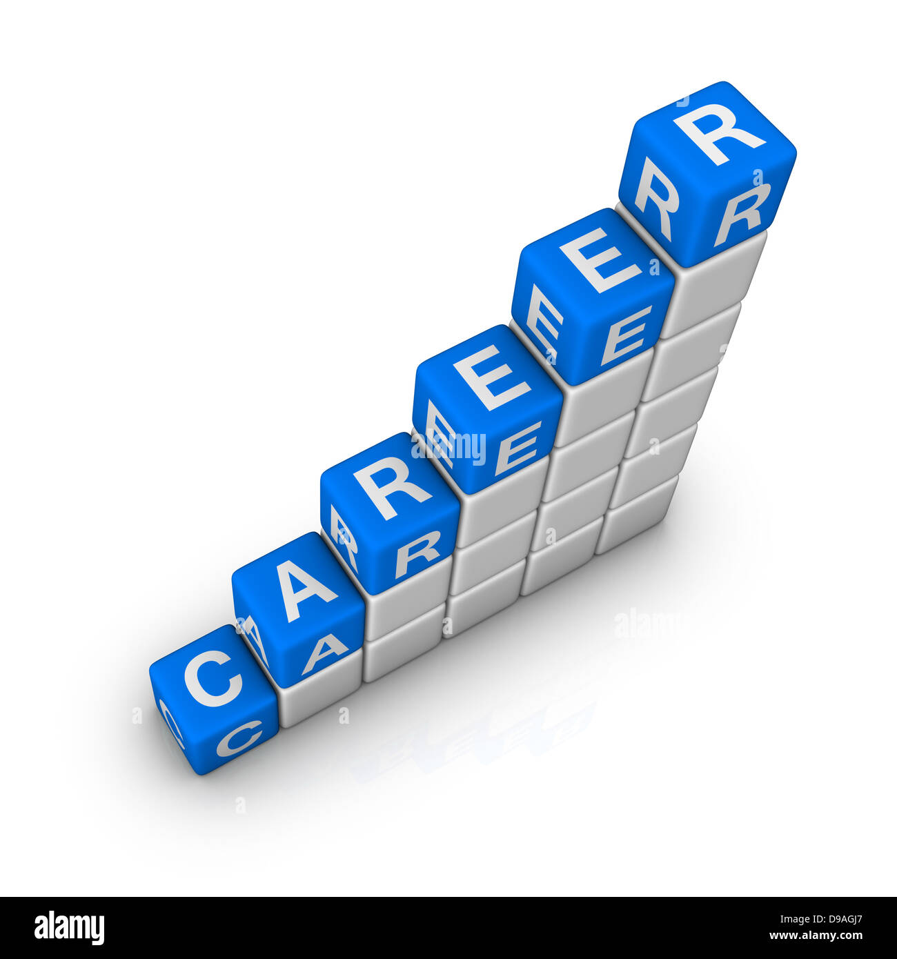 Ladder of Career Stock Photo - Alamy