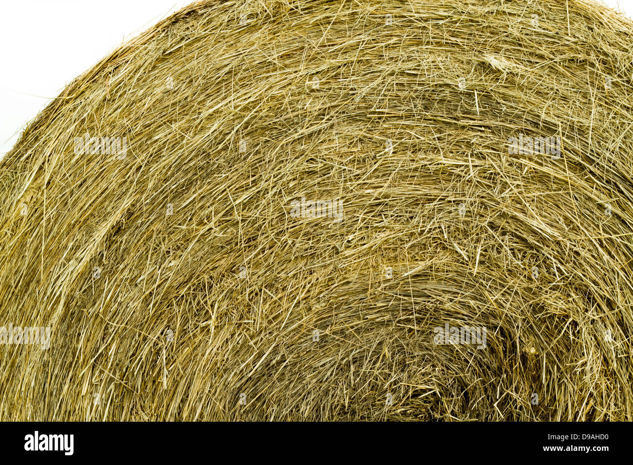 Hay roll pattern Stock Photo - Alamy