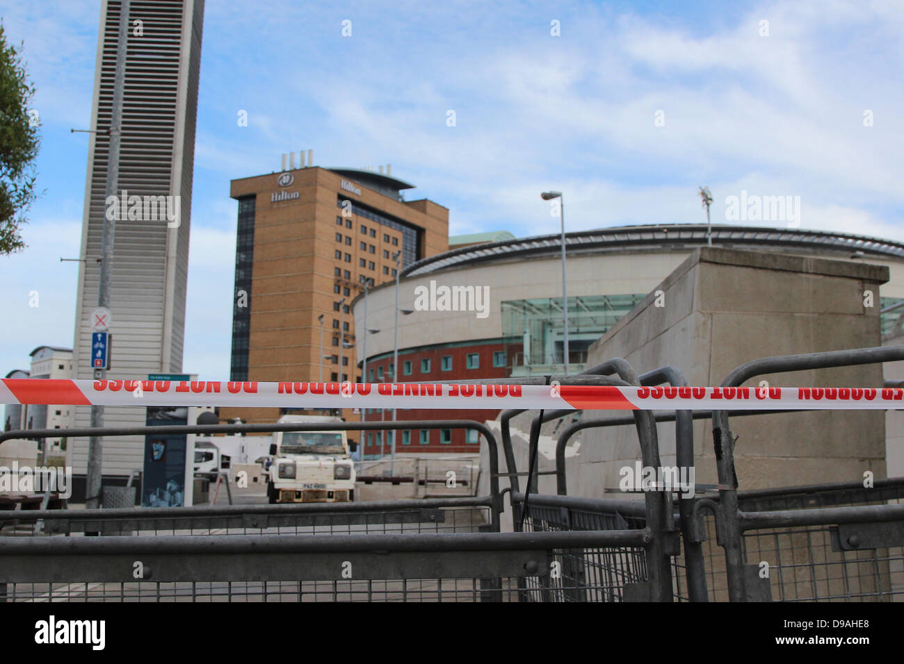 Belfast , Northern Ireland. 15th June, 2013. Just 12 hours before US ...
