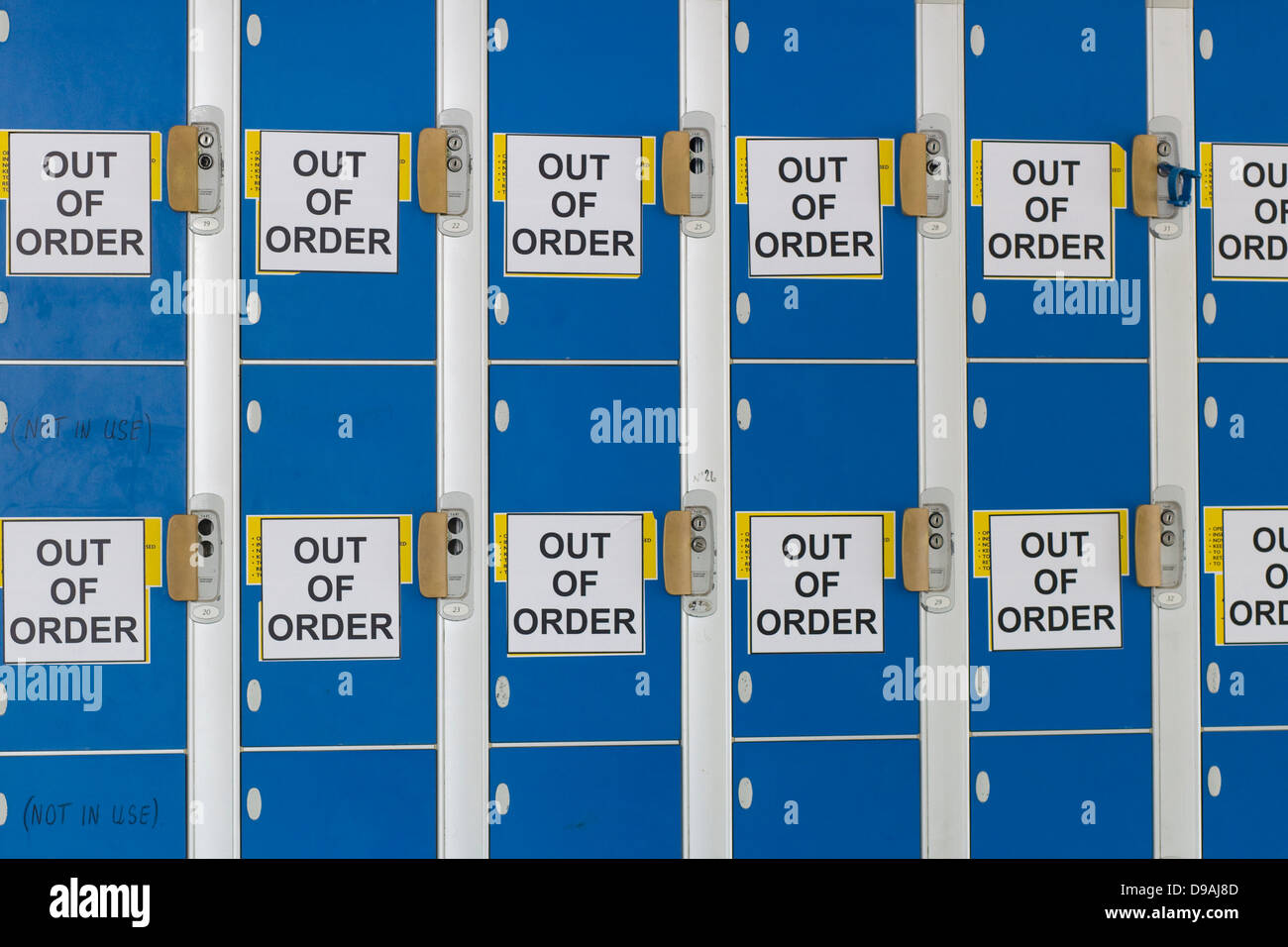 Public lockers hi-res stock photography and images - Alamy