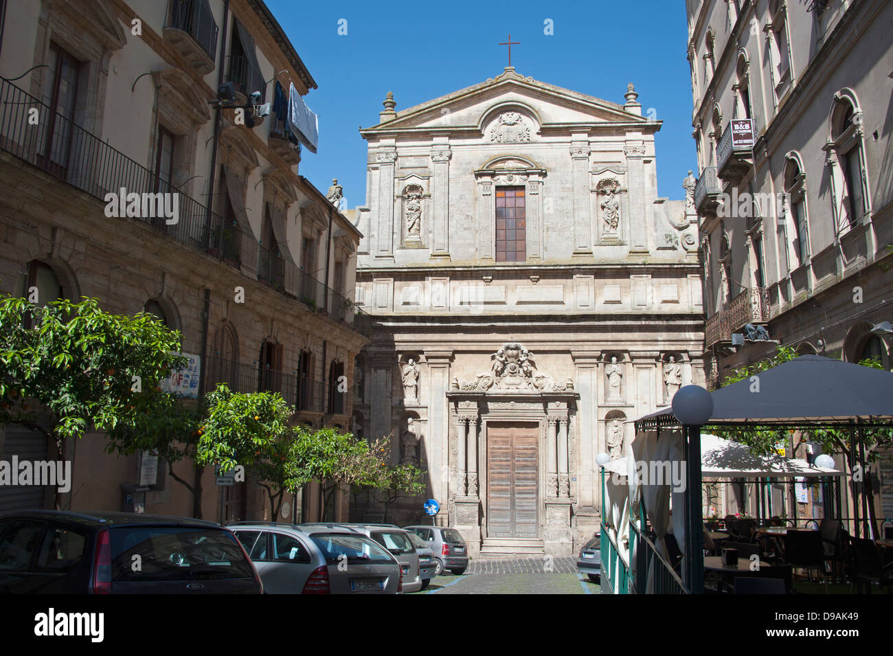 Church Ciesa e Collegio del Gesu Caltagirone Province Catania Sicily ...