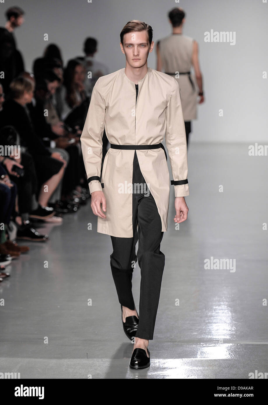 Lee Roach presenting at at London Collections: Men spring/summer 2014 ...