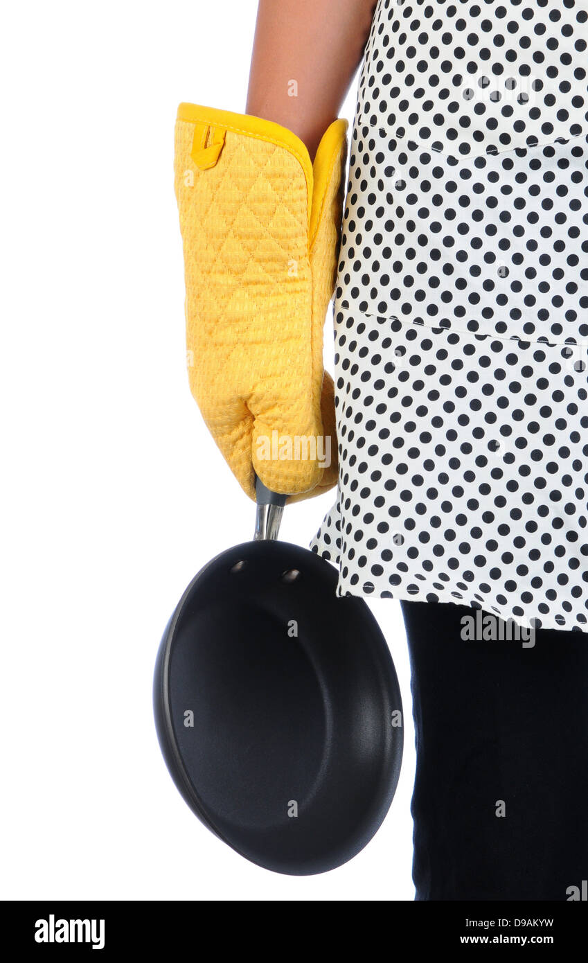 Housewife frying pan hi-res stock photography and images - Alamy