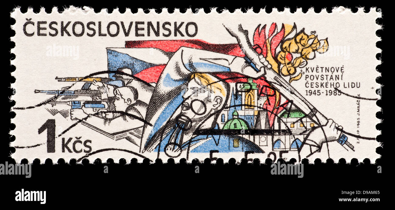 Czechoslovakia 1945 hi-res stock photography and images - Alamy