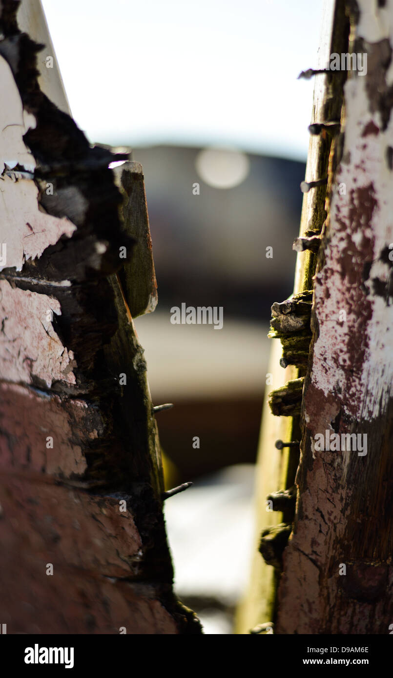 An old rusted boat Stock Photo - Alamy