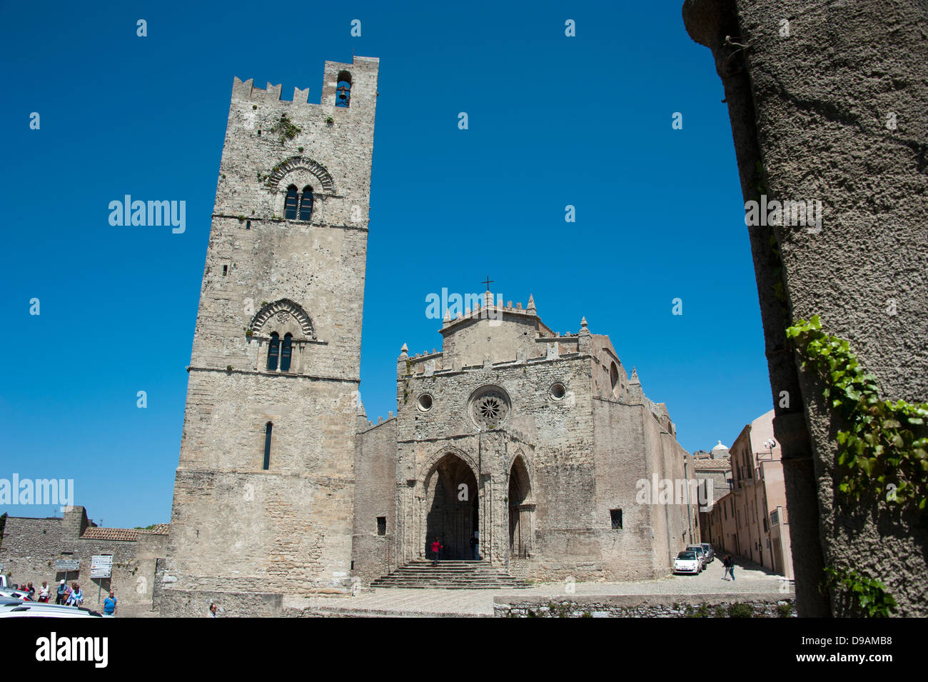 Church, Erice, Sicily, Italy , Kirche, Erice, Sizilien, Italien, Chiesa ...