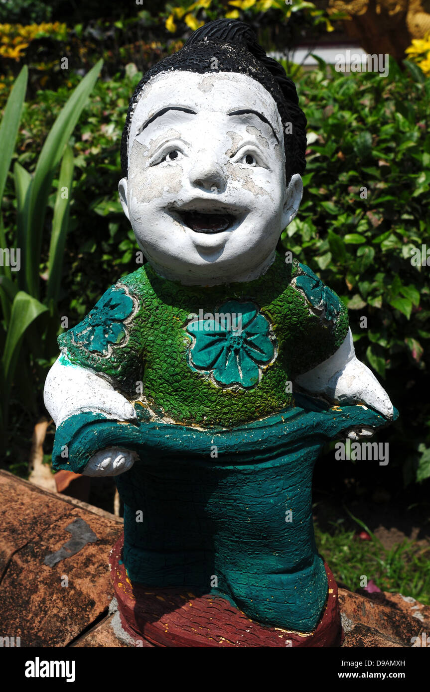 doll model lovely Buddhist greeting hello welcome art souvenir travel ...