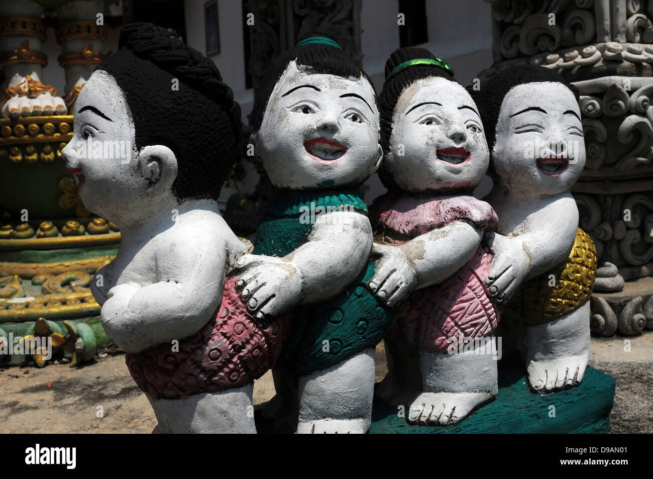 doll model lovely Buddhist greeting hello welcome art souvenir travel ...