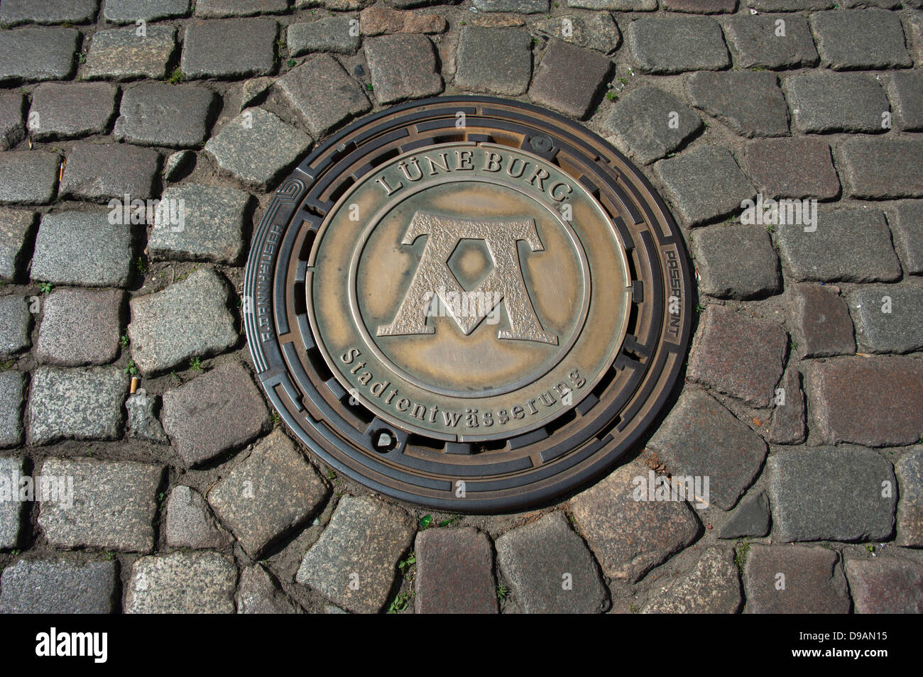 Manhole cover germany hi-res stock photography and images - Alamy