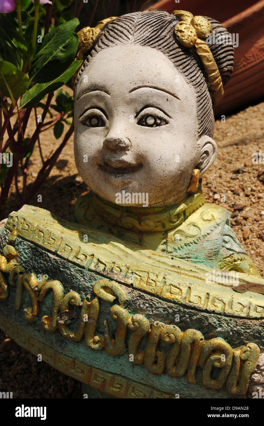 doll model lovely Buddhist greeting hello welcome art souvenir travel ...