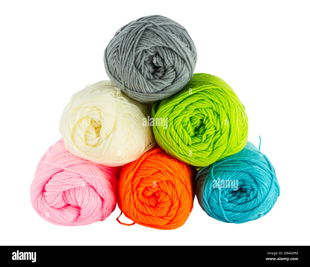 Ball purple wool knitting Cut Out Stock Images & Pictures - Alamy