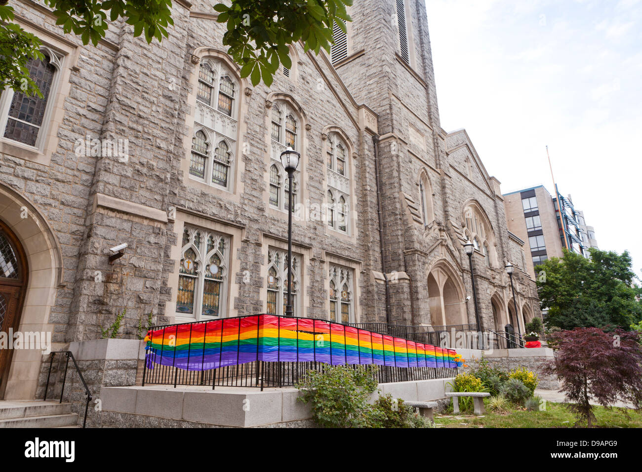 Methodist church entrance hi-res stock photography and images - Alamy