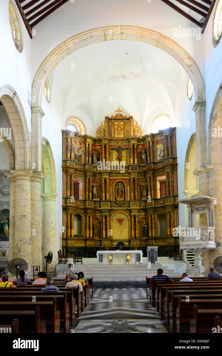 La Catedral Church Old City Cartagena Colombia SA South America ...