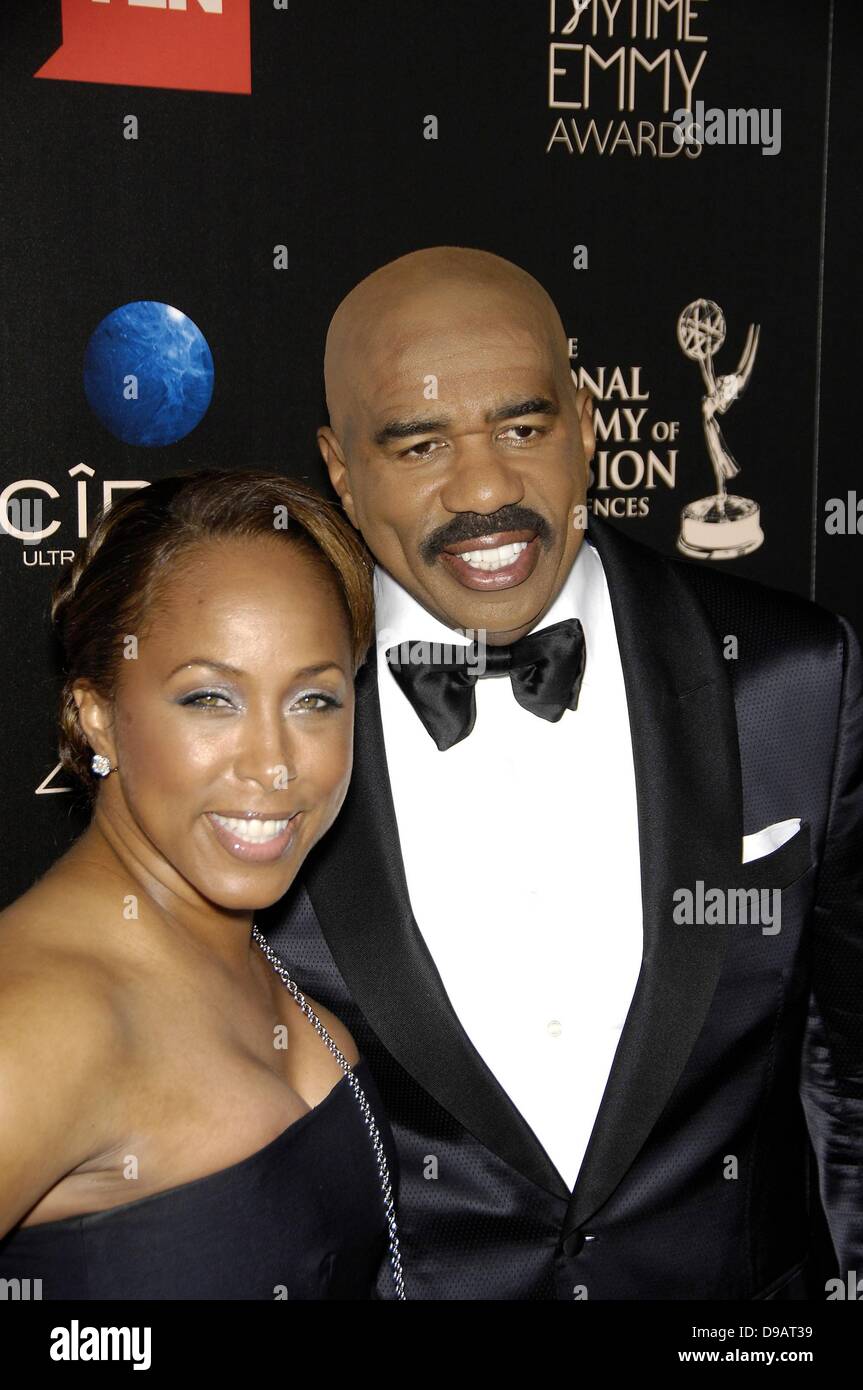 Beverly Hills, CA, USA. 16th June, 2013. Marjorie Bridges, Steve Harvey at arrivals for Daytime ...