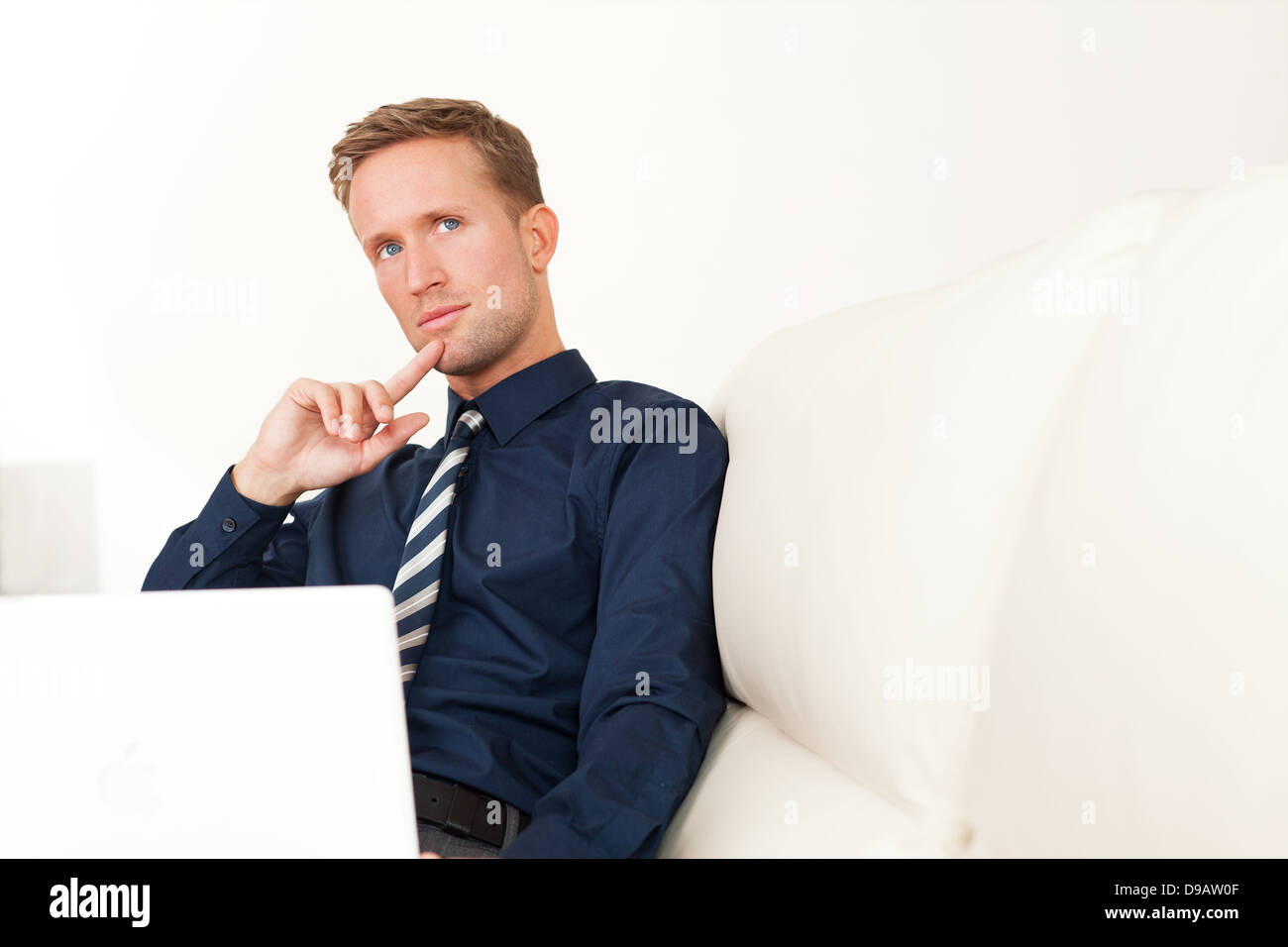 man at home Stock Photo - Alamy