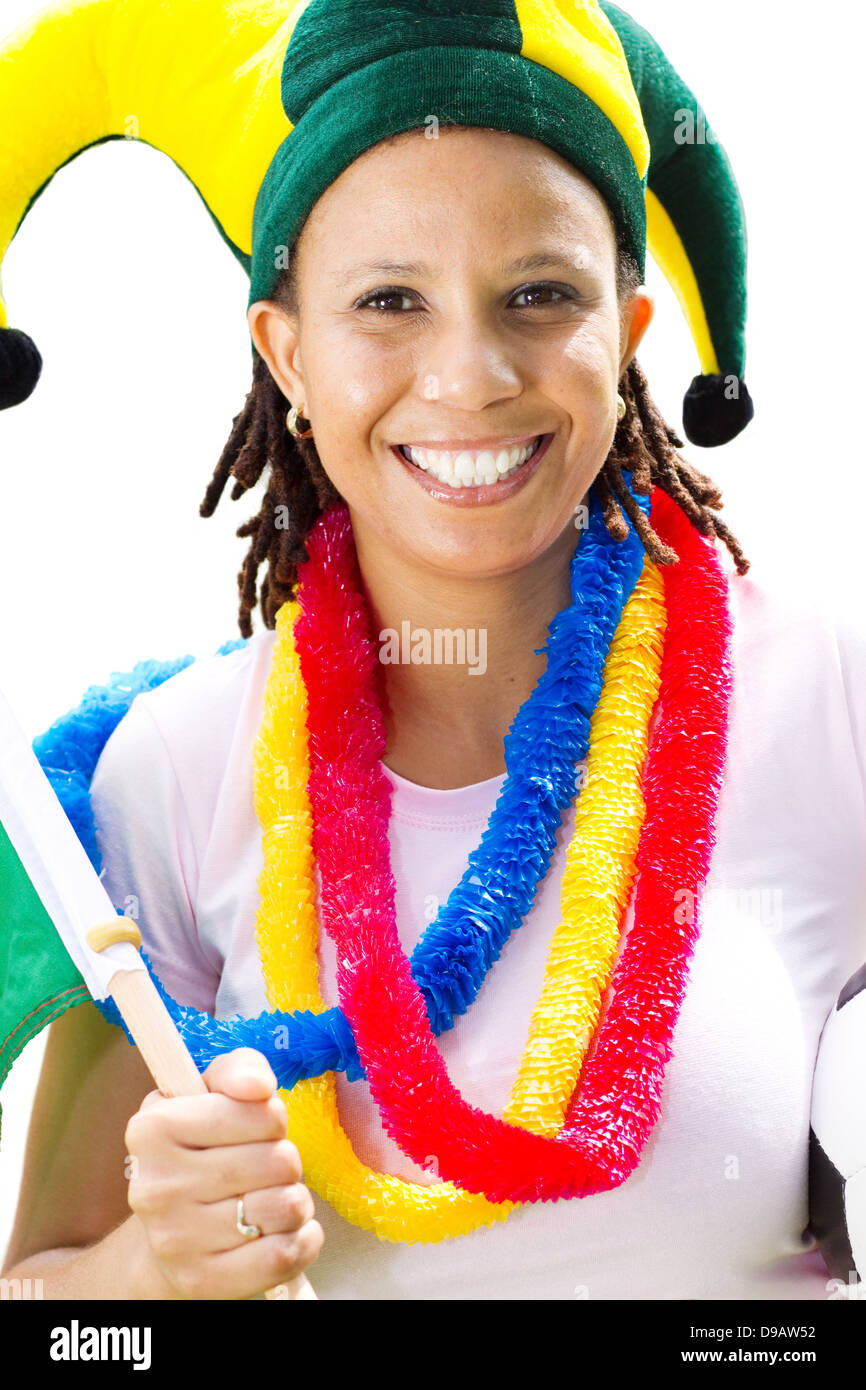 closeup of young female sports fans Stock Photo - Alamy