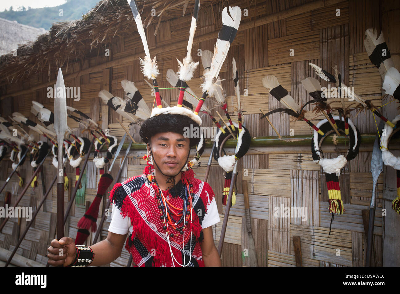 Naga warrior portrait hi-res stock photography and images - Alamy