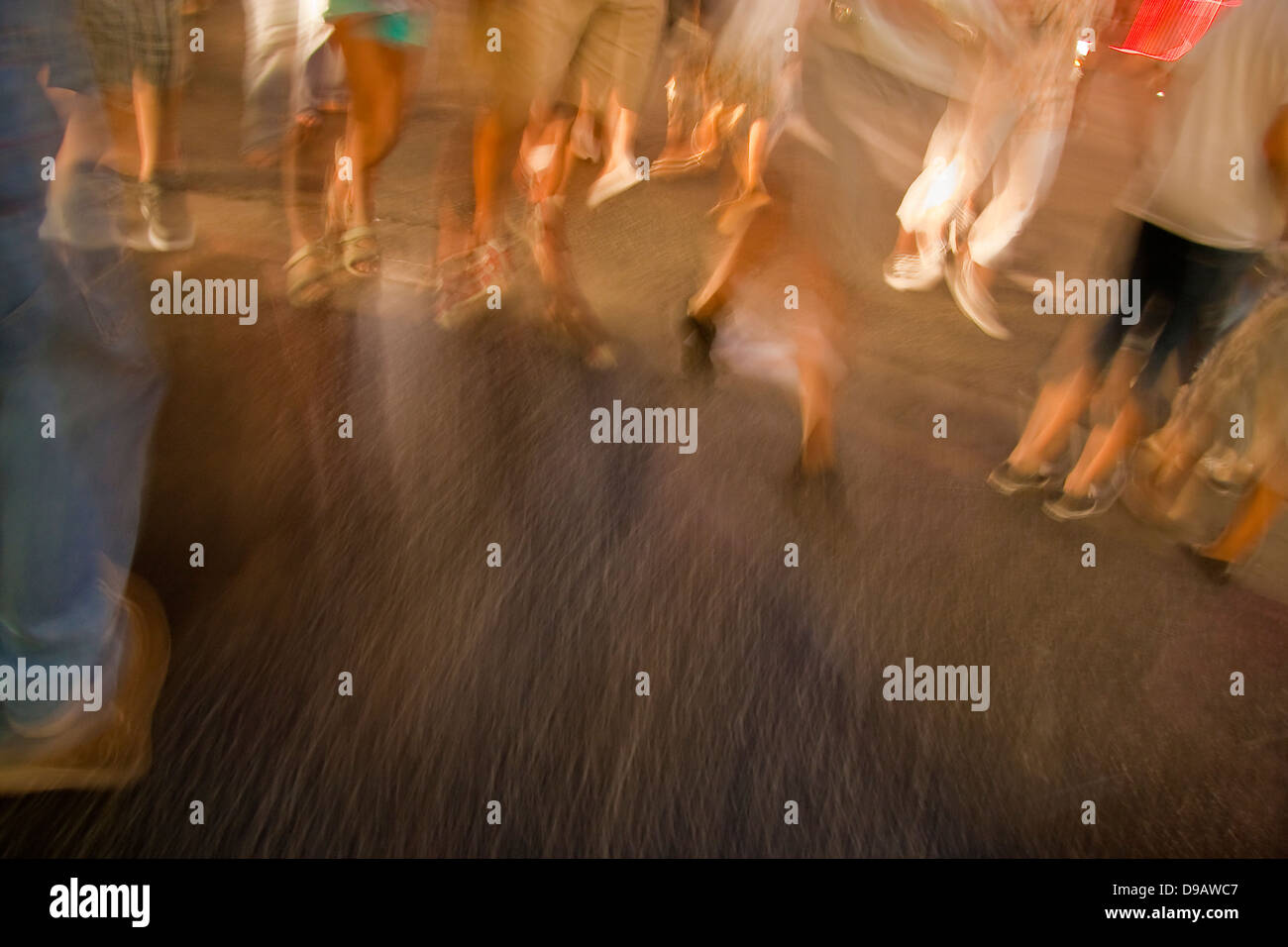 Walk blurred movement hi-res stock photography and images - Alamy